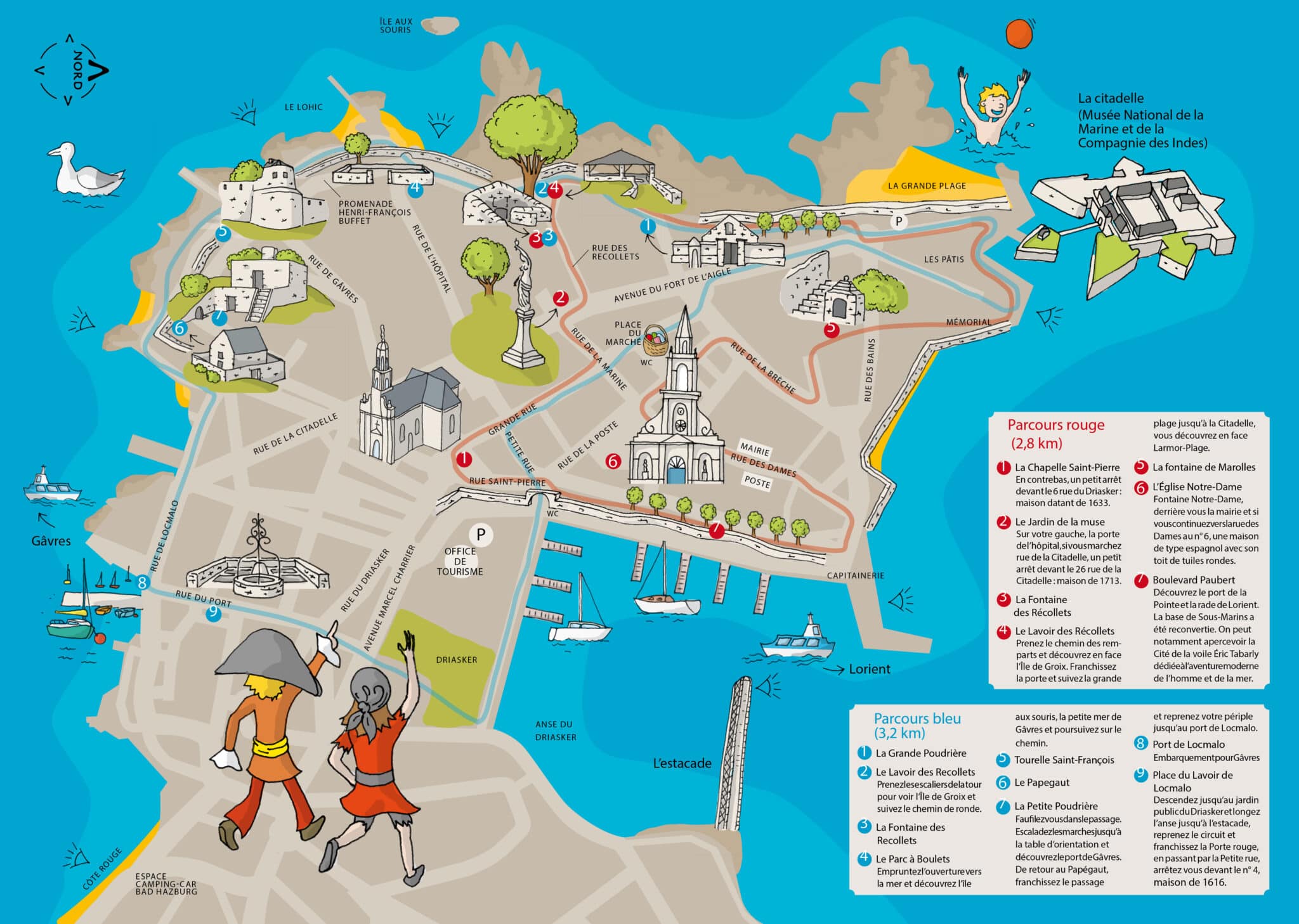 Balades et randonnées - Ville Port-Louis