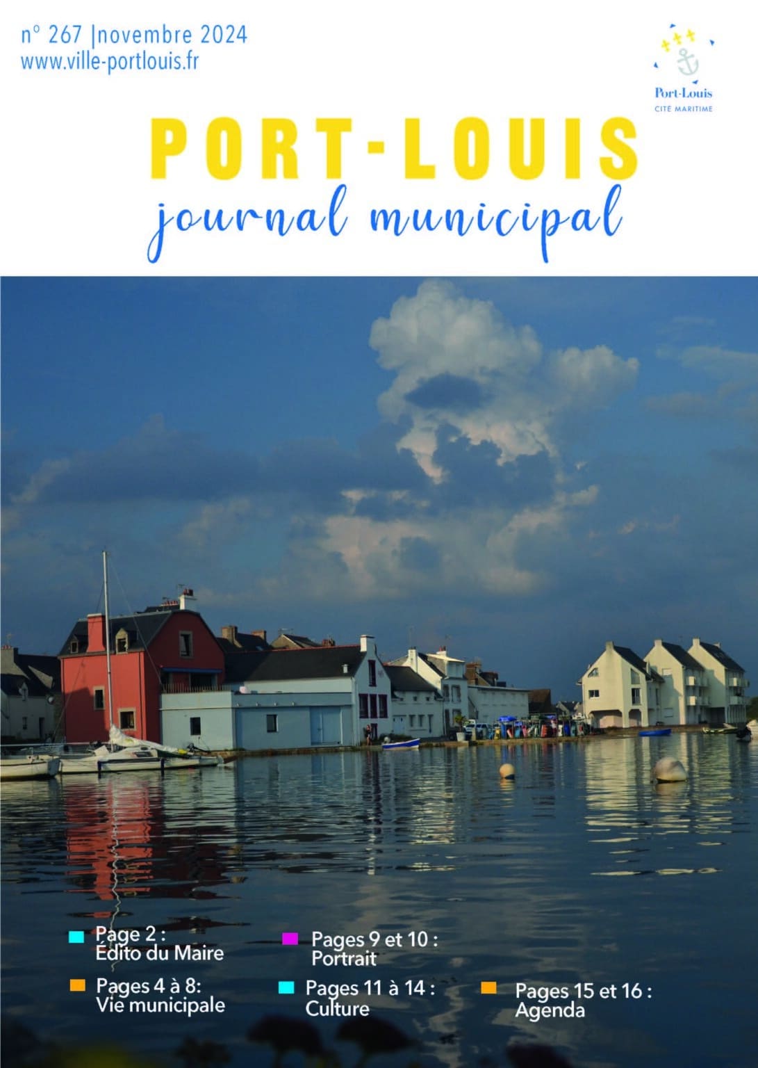Ville de Port-Louis, Morbihan (56), Bretagne